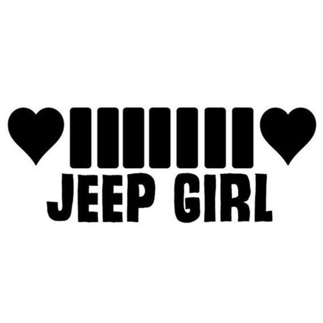 Jeep Girl Decal - Etsy