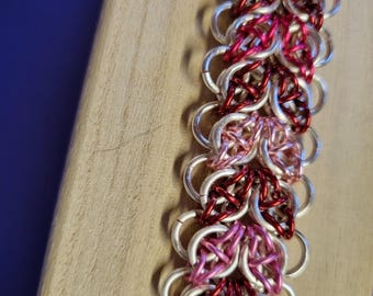 Handmade Celtic Wings Weave Chainmail Bracelet - Etsy