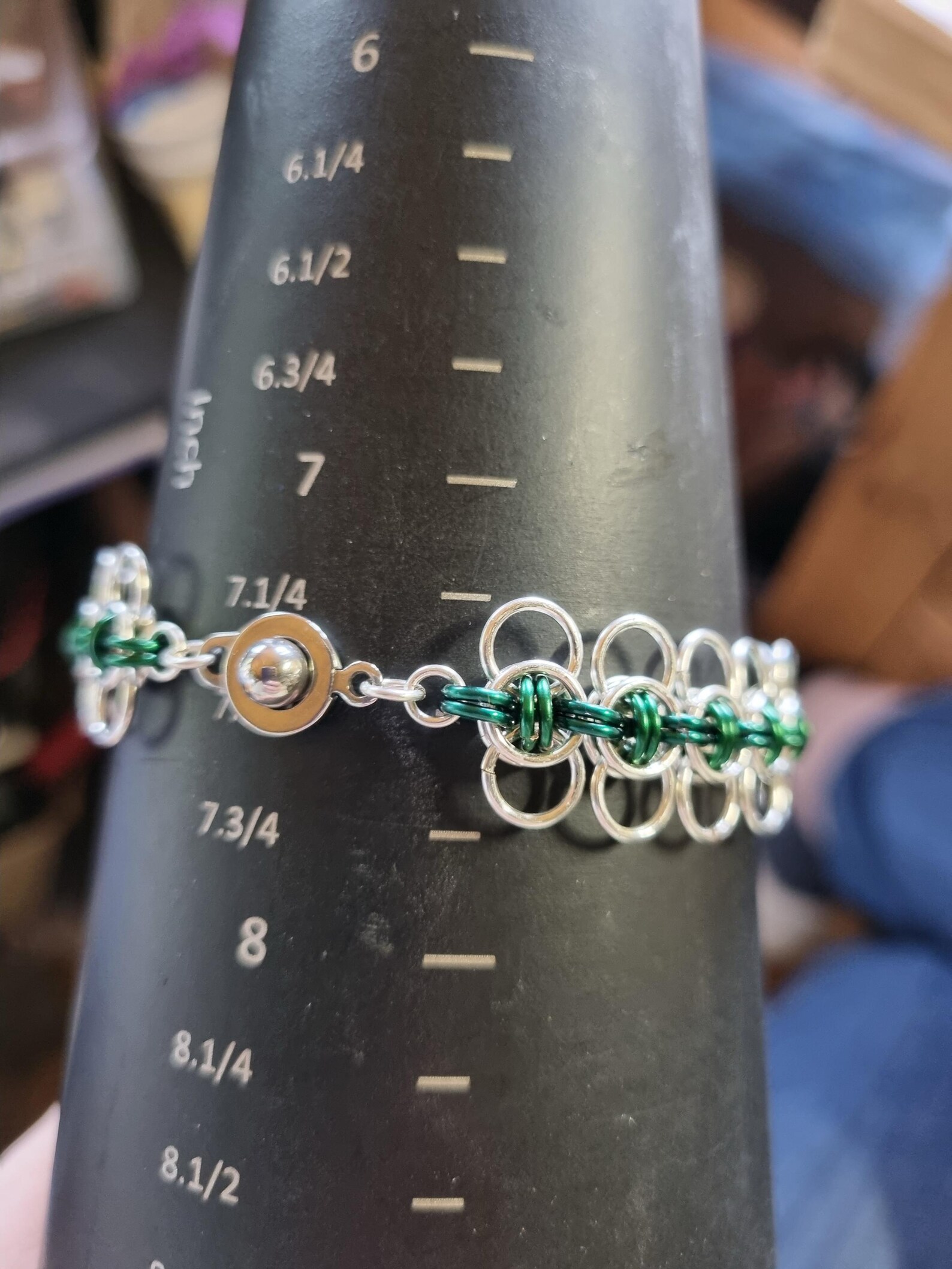 Handmade Celtic Wings Weave Chainmail Bracelet - Etsy