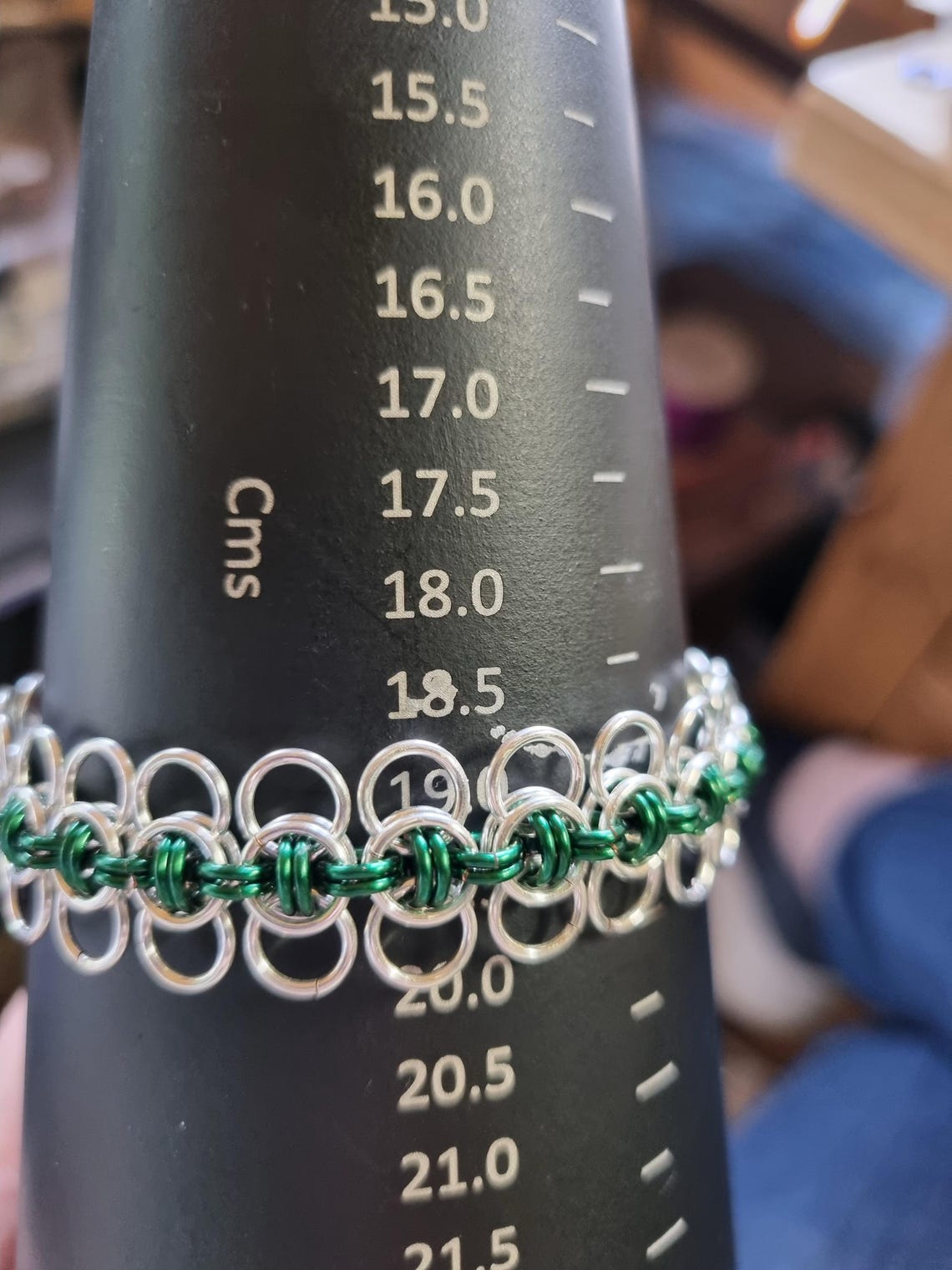 Handmade Celtic Wings Weave Chainmail Bracelet - Etsy