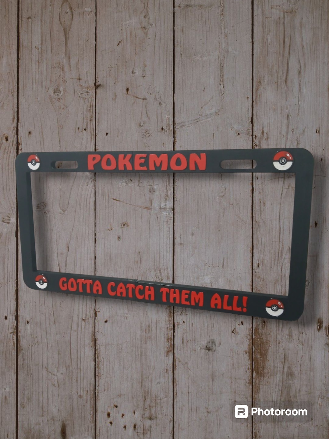 POKEMON License Plate Frame / Cover - Etsy