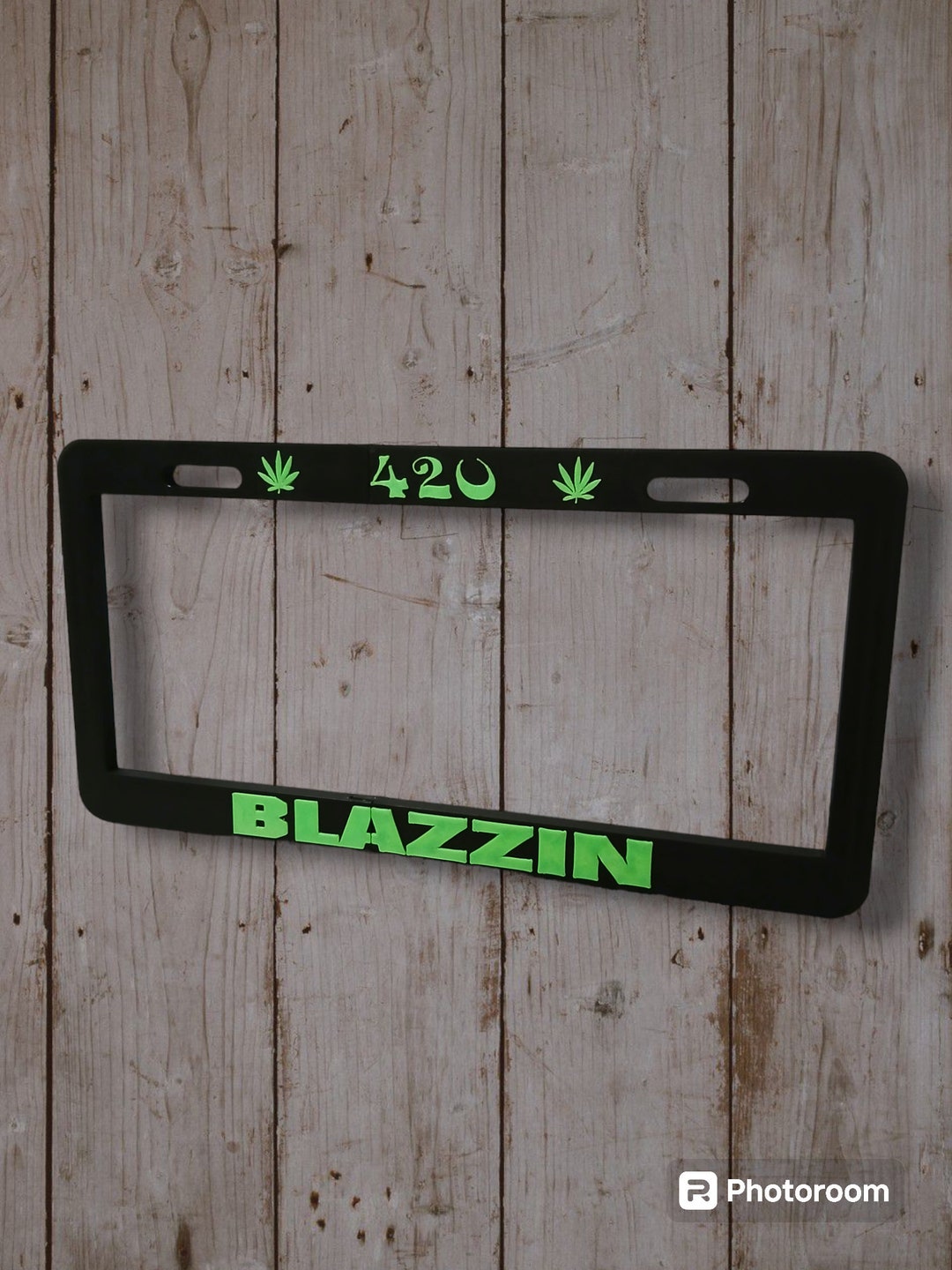 420 Blazzin License Plate Frame / Cover - Etsy
