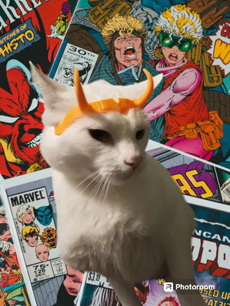 Loki Crown for Cats - Etsy