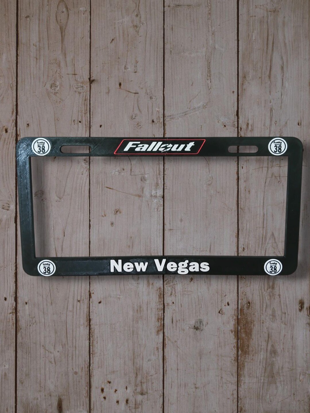 Fallout New Vegas License Plate Frame / Cover - Etsy