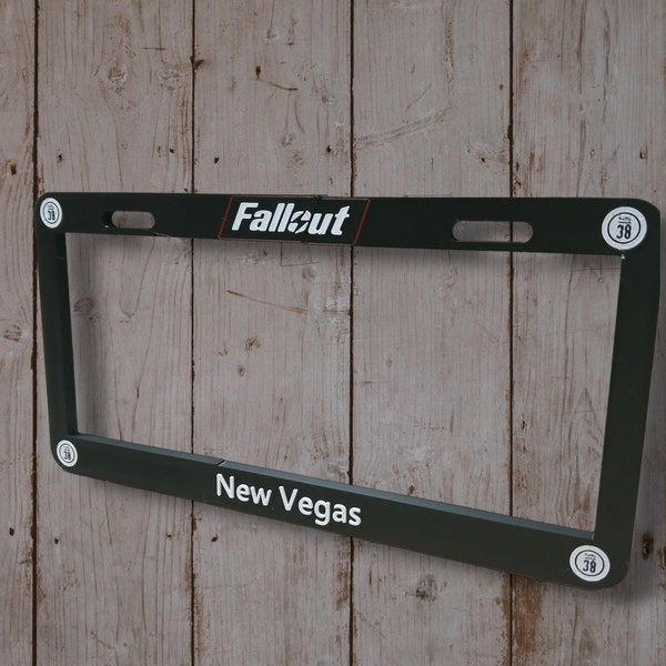 Fallout New Vegas License Plate - Etsy