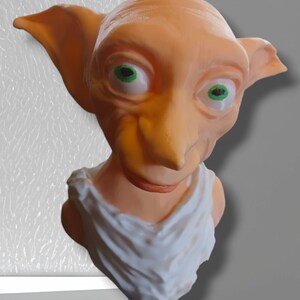 Dobby Bust Headphone Stand 3d Printed Decor - Etsy