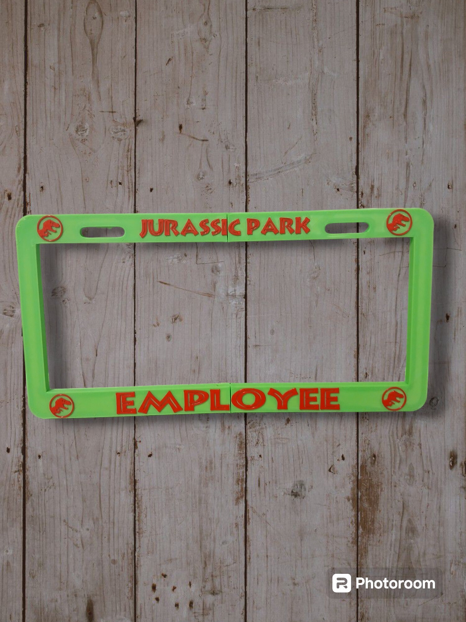 JURASSIC PARK License Plate Frame / Cover - Etsy