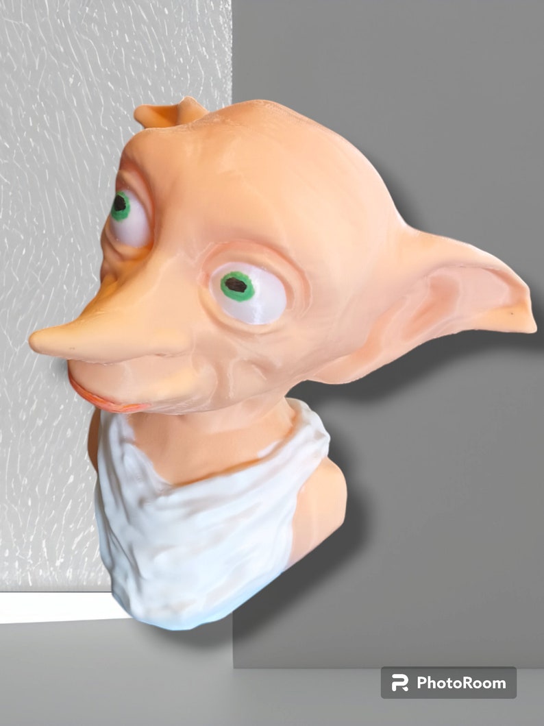 Dobby Bust Headphone Stand 3d Printed Decor - Etsy