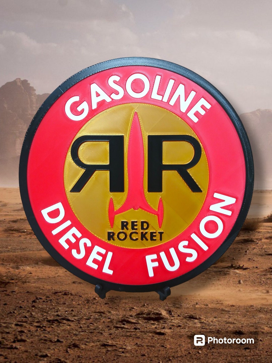 FALLOUT Red Rocket Fuel Station Sign 3D Printed - Etsy UK