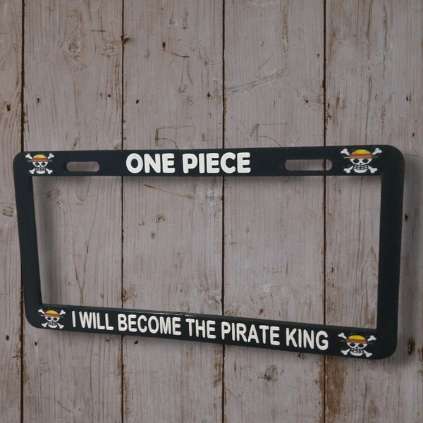 One Piece License Plate Png - Etsy