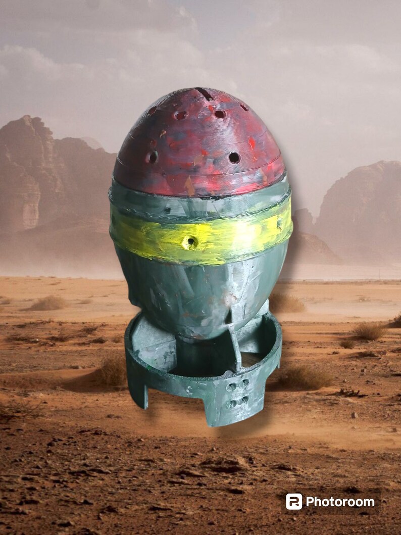 Fallout-inspired Mini Nuke Coin Bank - Etsy