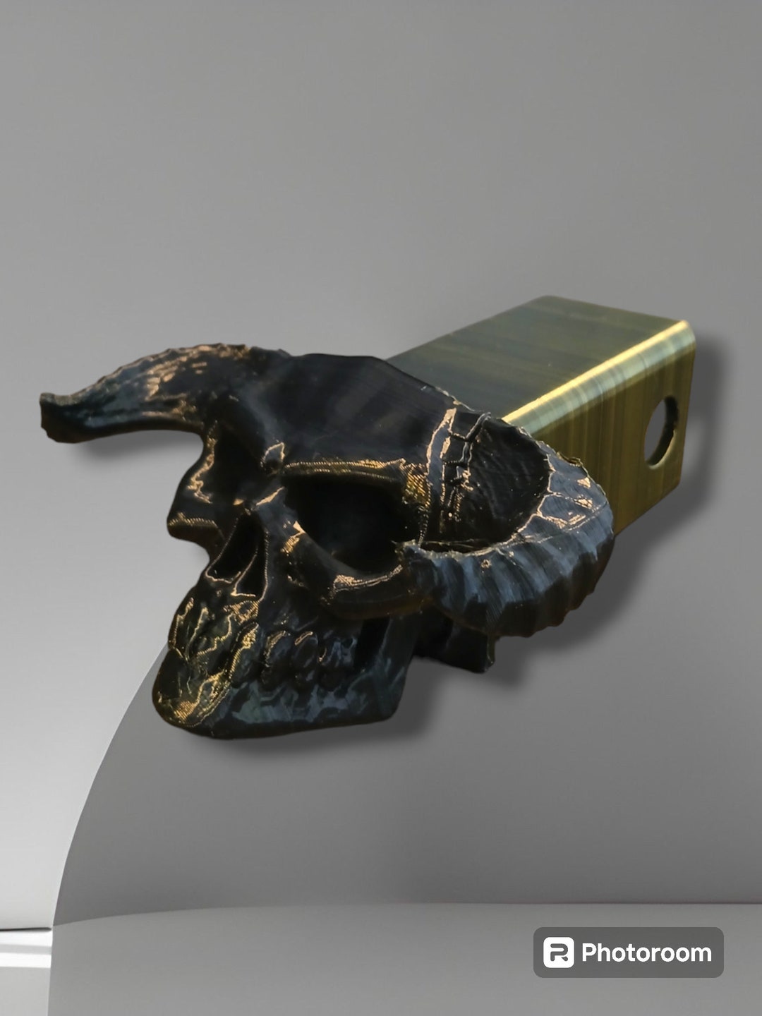 Demon Skull Receiver Hitch Cover - Etsy