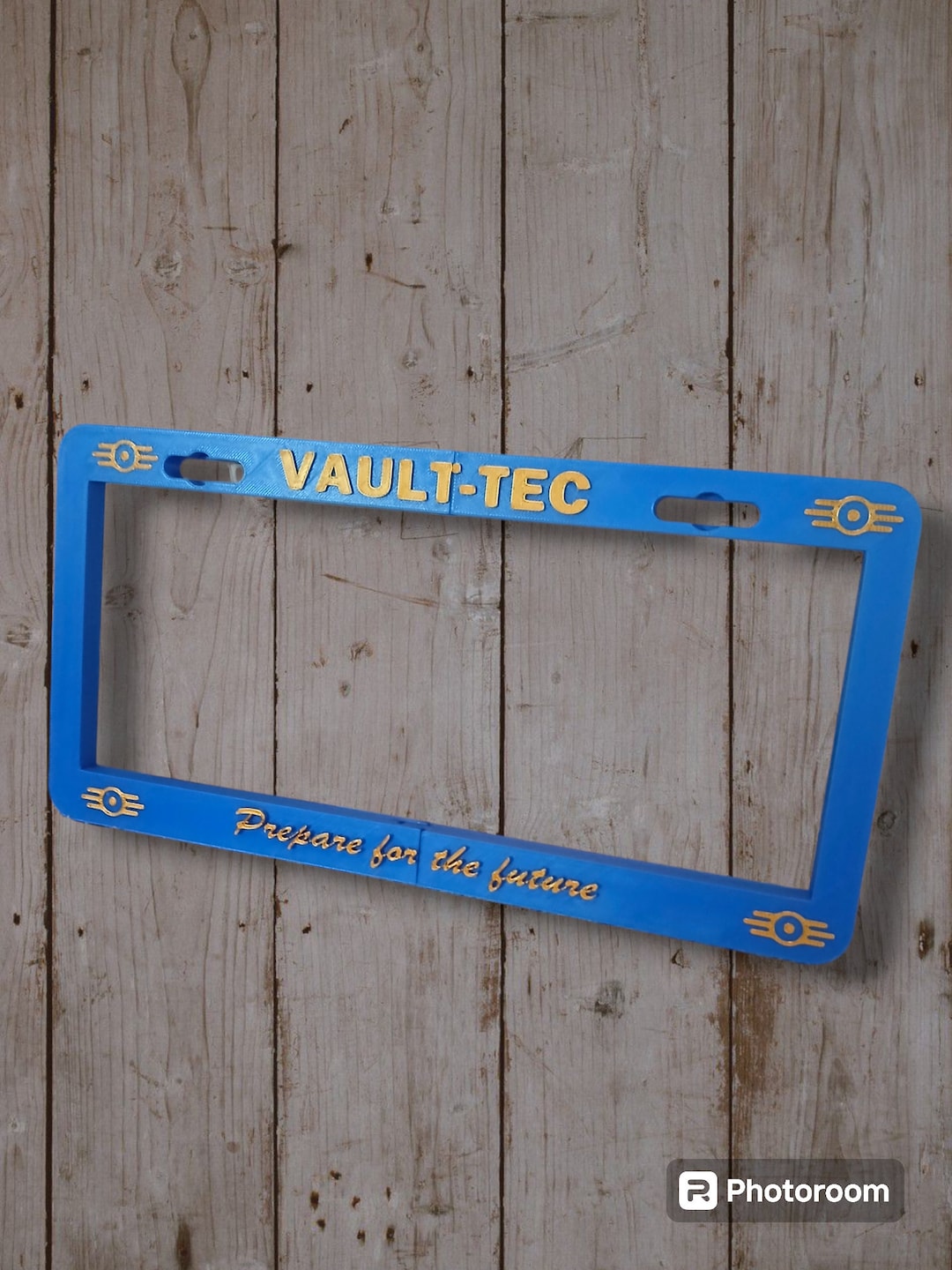 FALLOUT Vault-tec Prepare for the Future License Plate Frame Cover ...