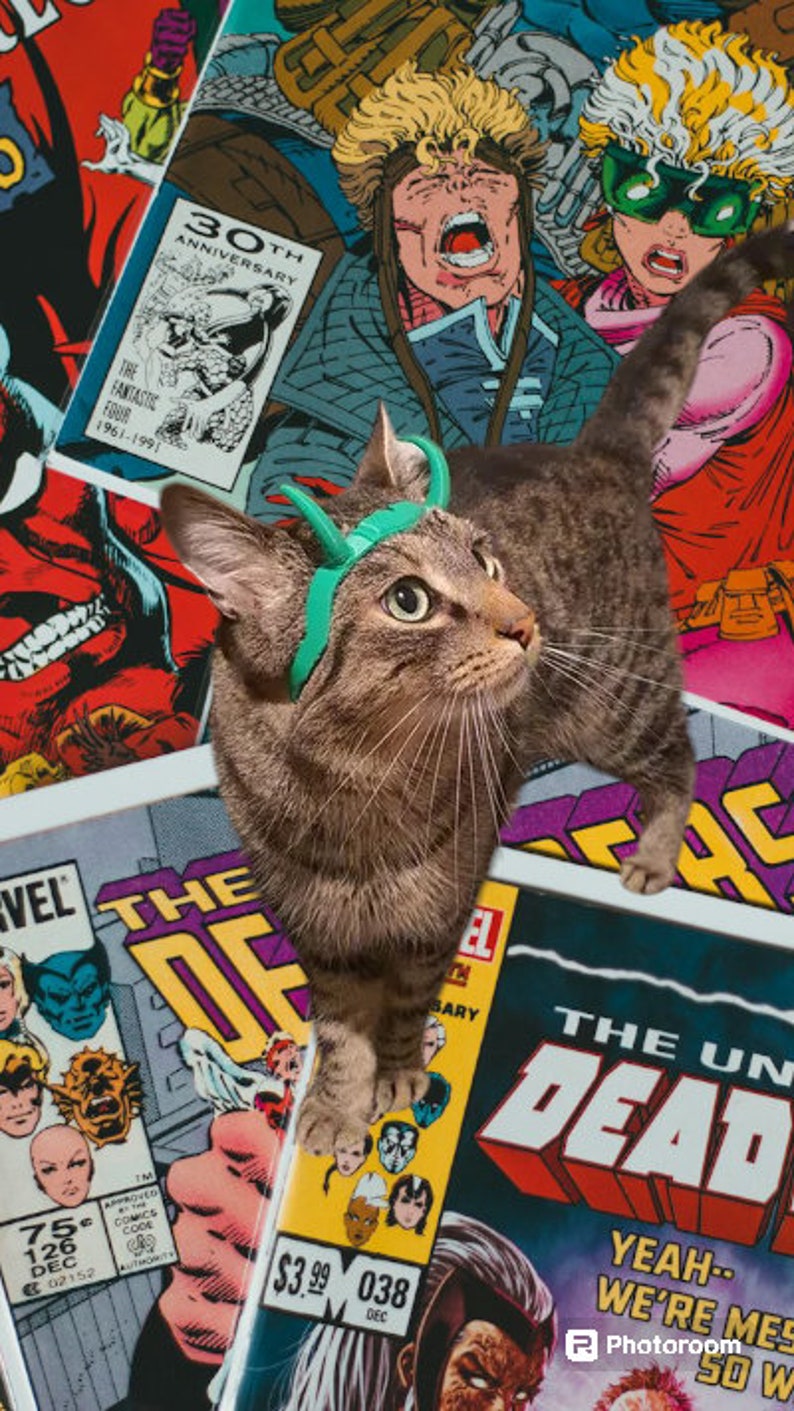 Loki Crown for Cats - Etsy