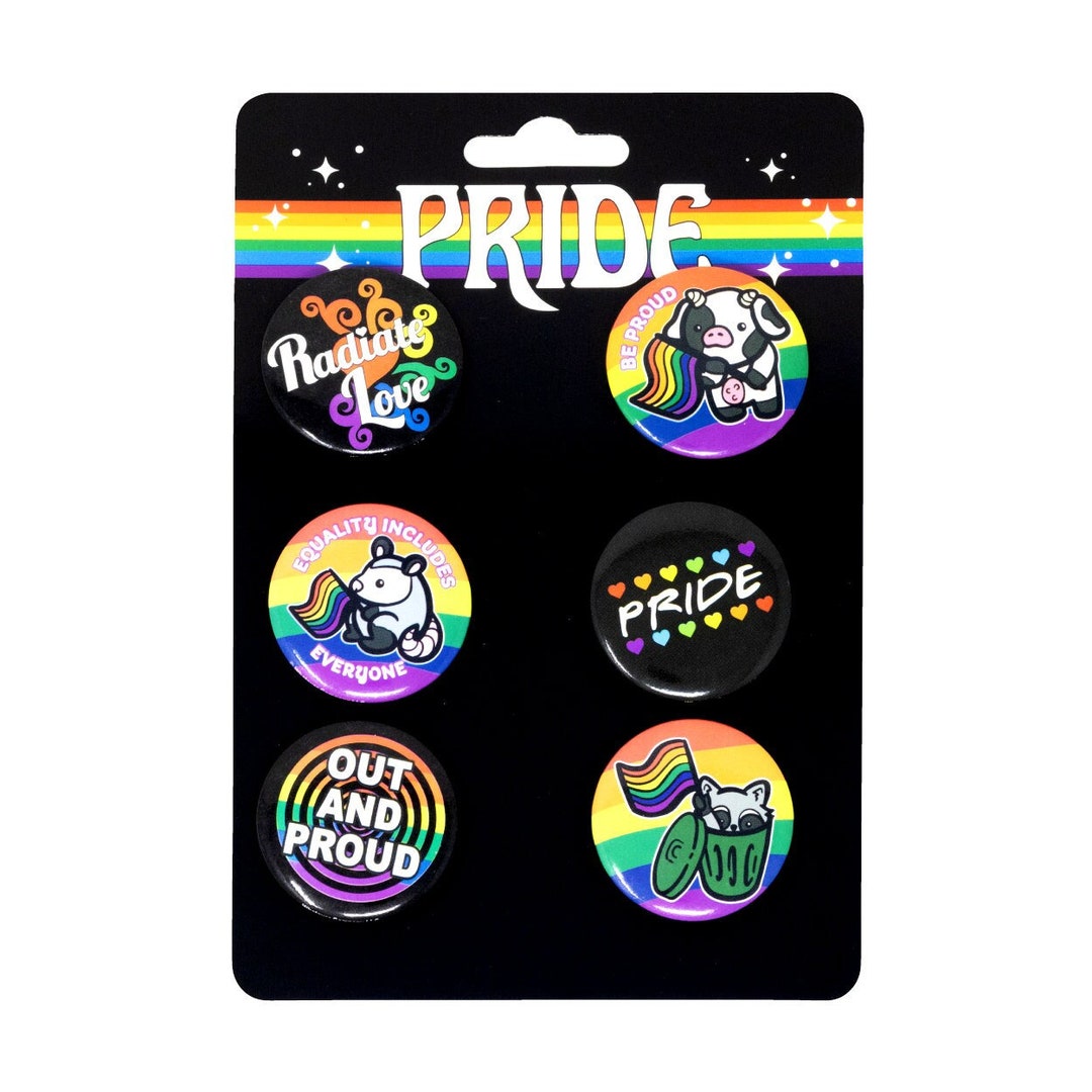 Pride Button Pack - Etsy