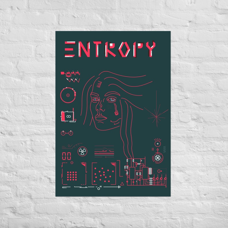 Entropy (poster) - Etsy