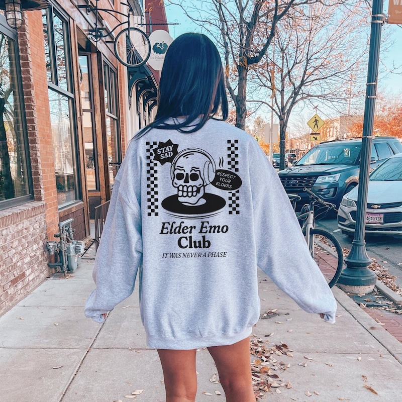 Emo Hoodie - Etsy