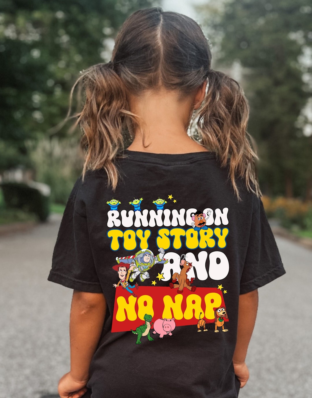 Running on Toy Story and No Nap Graphic Tee T-shirt for Kids Baby ...