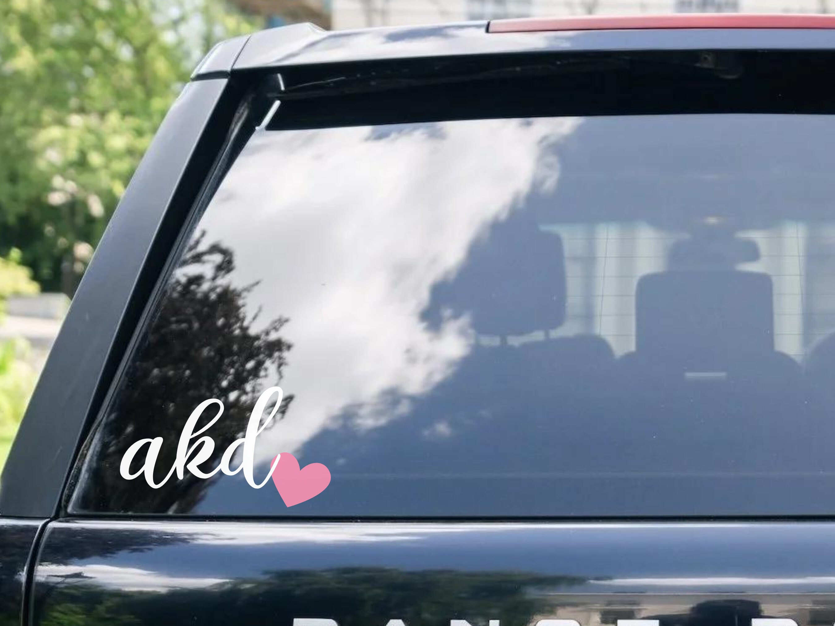 Monogram Car Decal Monogram Decal Car Decal Car Monogram Decal Car ...