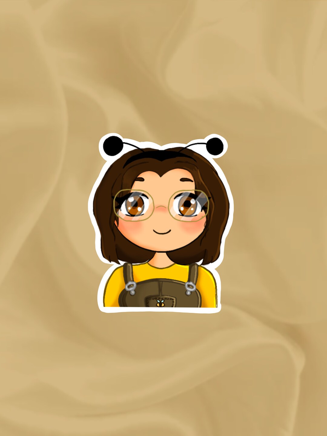 Vtuber Sticker Natureandi Bee Tuber Sticker - Etsy