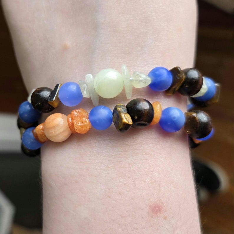 Eye Color Bracelet - for Couples, Parents, or Best Friends - Pick Your ...