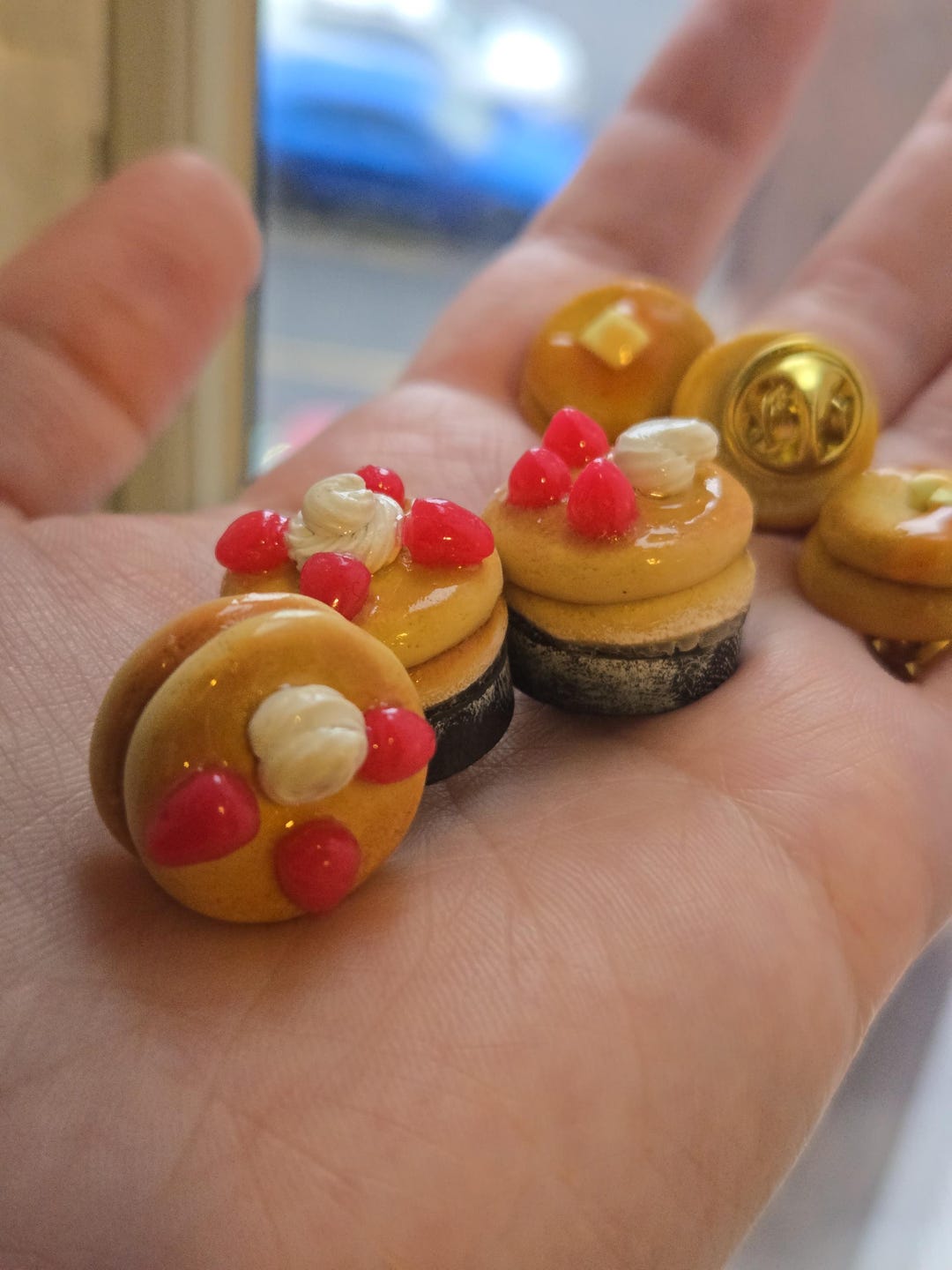 Delicious Pancake Pin for Lanyard, Backpack, Purse, or Ita Bag ...