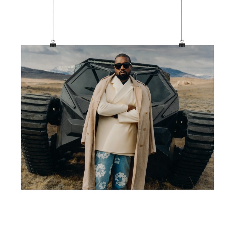 Kanye West Poster - Etsy