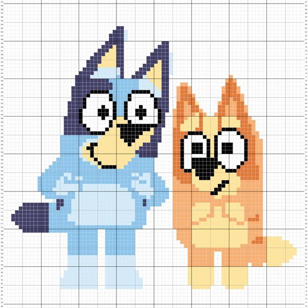 Bluey Crochet Pattern - Etsy