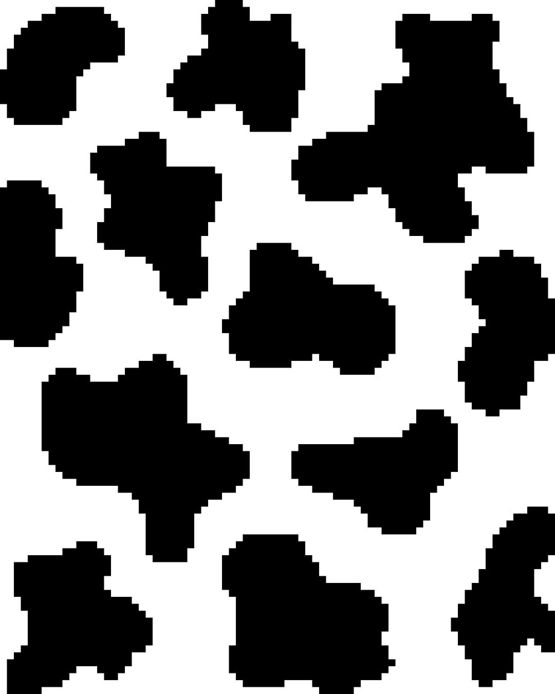 Cow Print C2C Crochet Pattern - Etsy