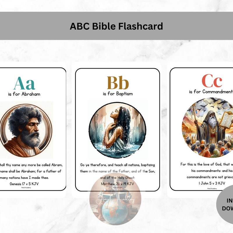 Abc Bible Verse - Etsy