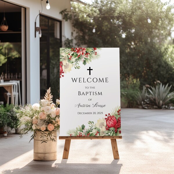 Baptism Sign - Etsy