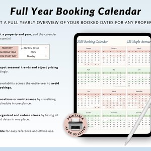 Airbnb Reservation Tracker Google Sheets Vacation Rental Booking ...