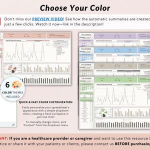Symptom and Period Tracker Spreadsheet PMDD PMS Symptom Tracker Google ...