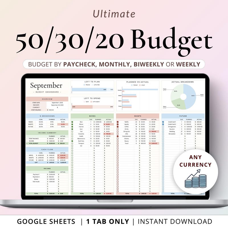 30 Saving Plan - Etsy