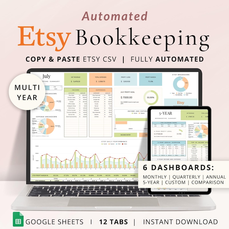 Etsy Tracker Finance - Etsy