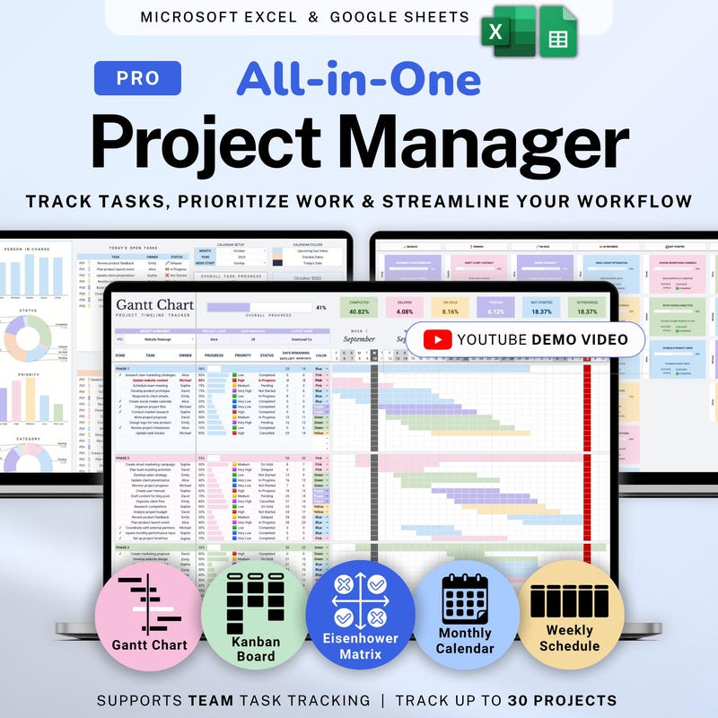 Tracker to Track Projects - Etsy