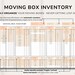 Moving Planner Google Sheets Home Moving Bundle Spreadsheet New ...