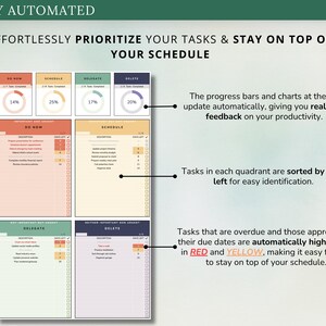 Decision Matrix Google Sheets Eisenhower Matrix Spreadsheet Task ...