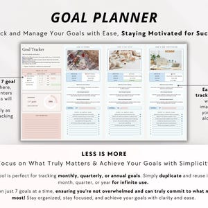 Goal Tracker 2025 Budget Spreadsheet Income and Expense Google Sheets ...