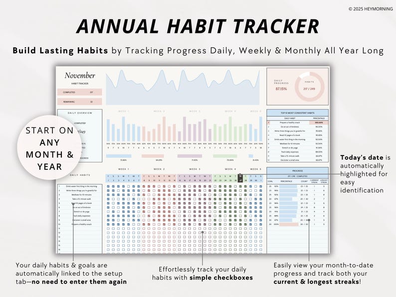 Goal Tracker 2025 Budget Spreadsheet Income and Expense Google Sheets ...