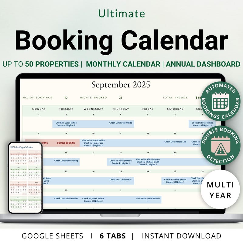 Hotel Booking Tracker - Etsy