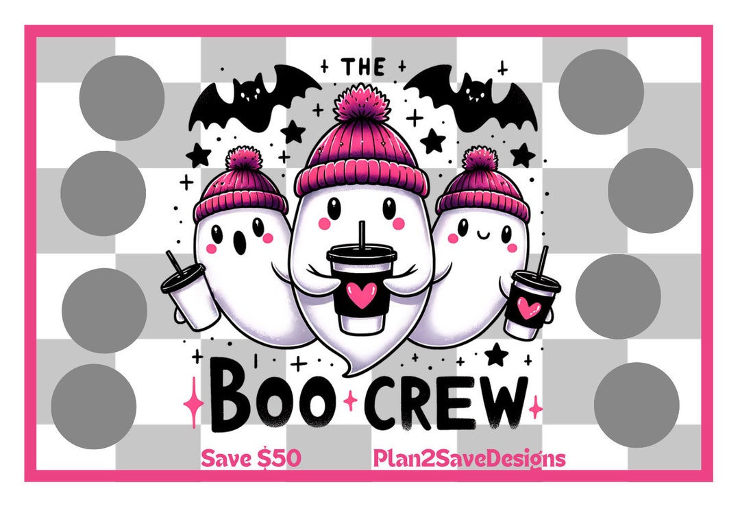 Boo Crew Scratch Off - Etsy