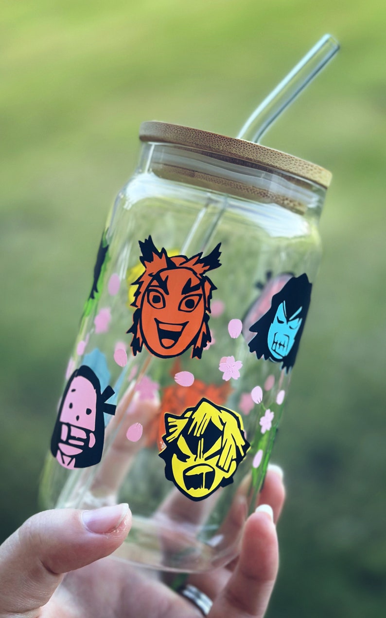 DEMON SLAYER Zenitsu, Inosuke, Rengoku, Tanjiro & Nezuko Kamado 16 Oz ...