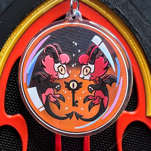 Hazbin Hotel Key Keychain - Etsy