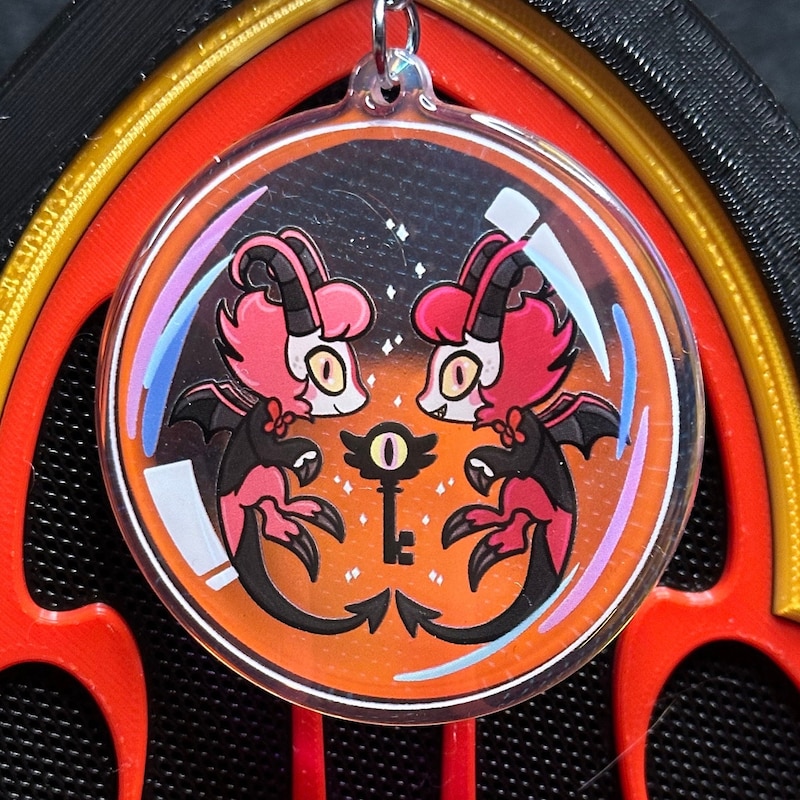 Hazbin Hotel Key Keychain - Etsy