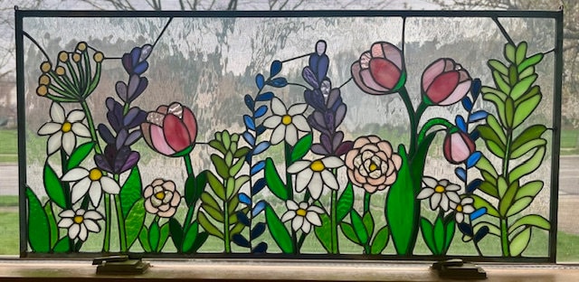 PATTERN * Wildflower Stained Glass * Hobby License - Etsy