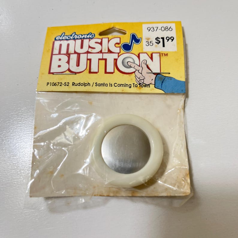 Darice Electronic Music Buttons - Rare - Add Music to Your Crafts ...