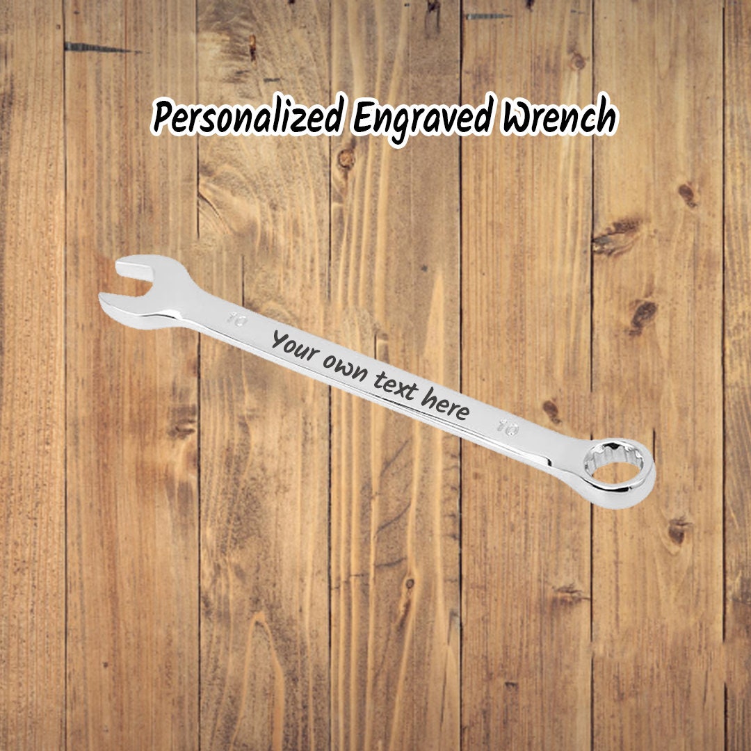Custom Engraved Wrench, Personalized Wrench, Best Gift for Dad ...