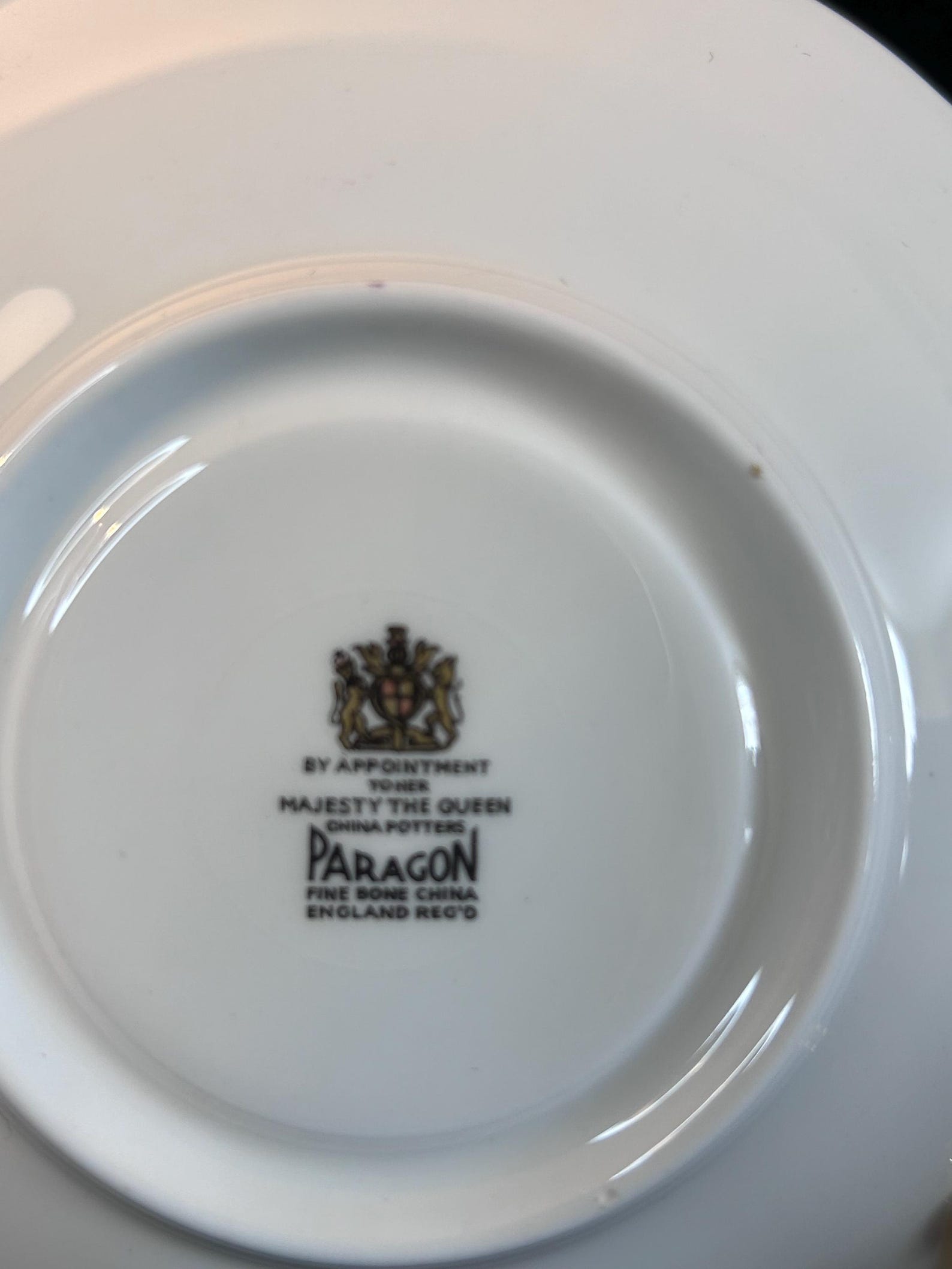 Paragon Red Roses Bone China Tea Cup and Saucer Appointment to Her ...