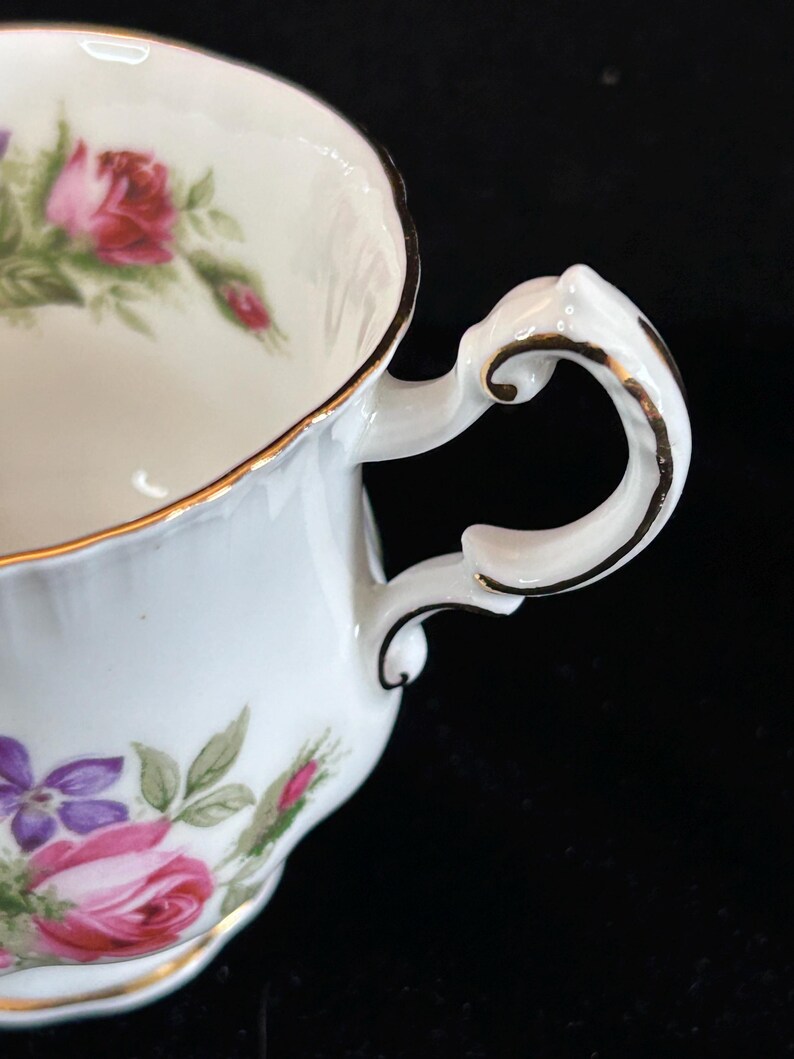 Paragon Red Roses Bone China Tea Cup and Saucer Appointment to Her ...